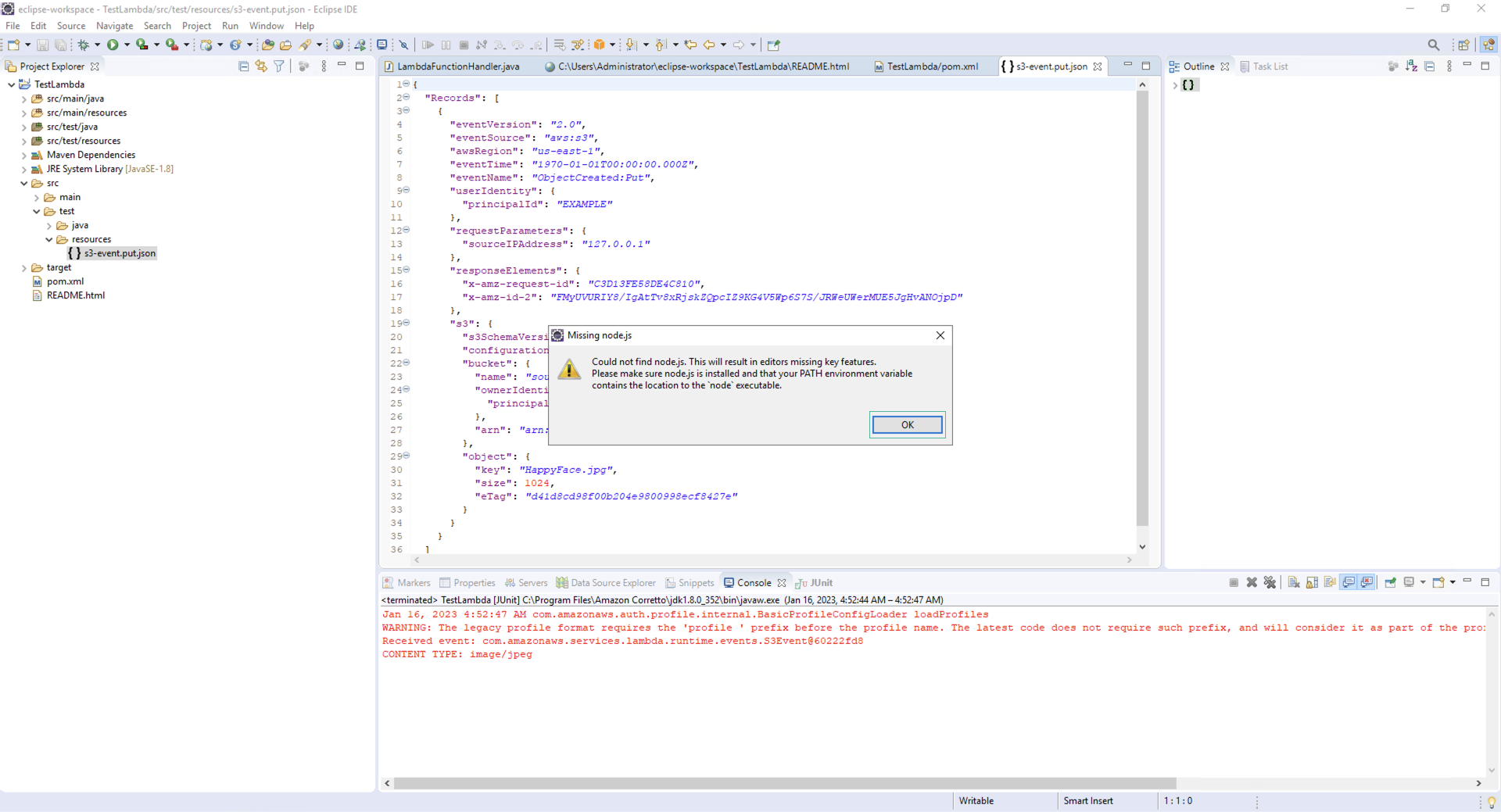 Create And Test Lambda Function Locally Devax Monoliths To Microservices Create A